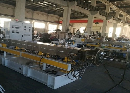 Twin Screw Masterbatch Extruder PE PP Filler Master Batch Machine ...